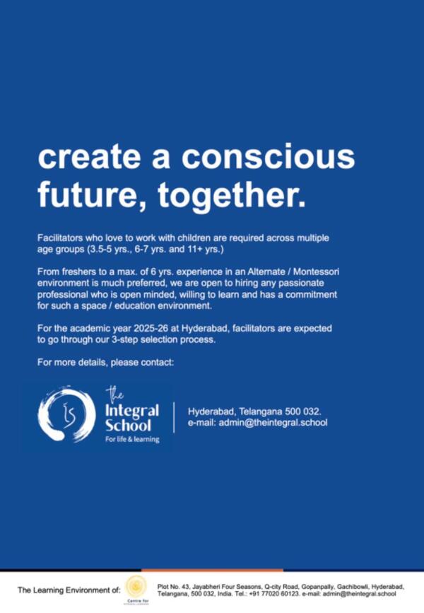 The Integral School, Hyderabad - SchoolScape